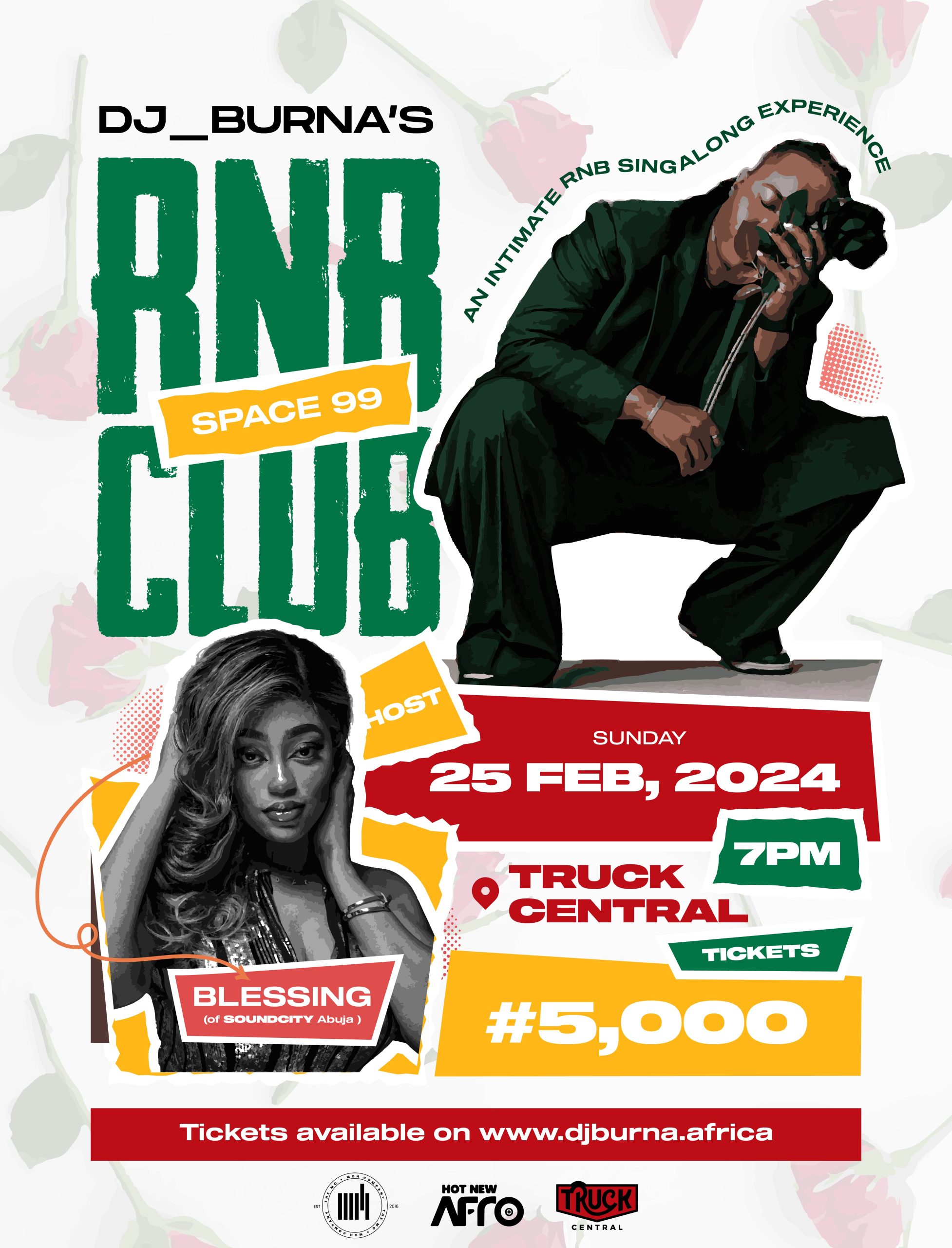 25 Feb. 2024, DJ BURNA’S RNB CLUB SPACE 99 - turnuplagos...for ...