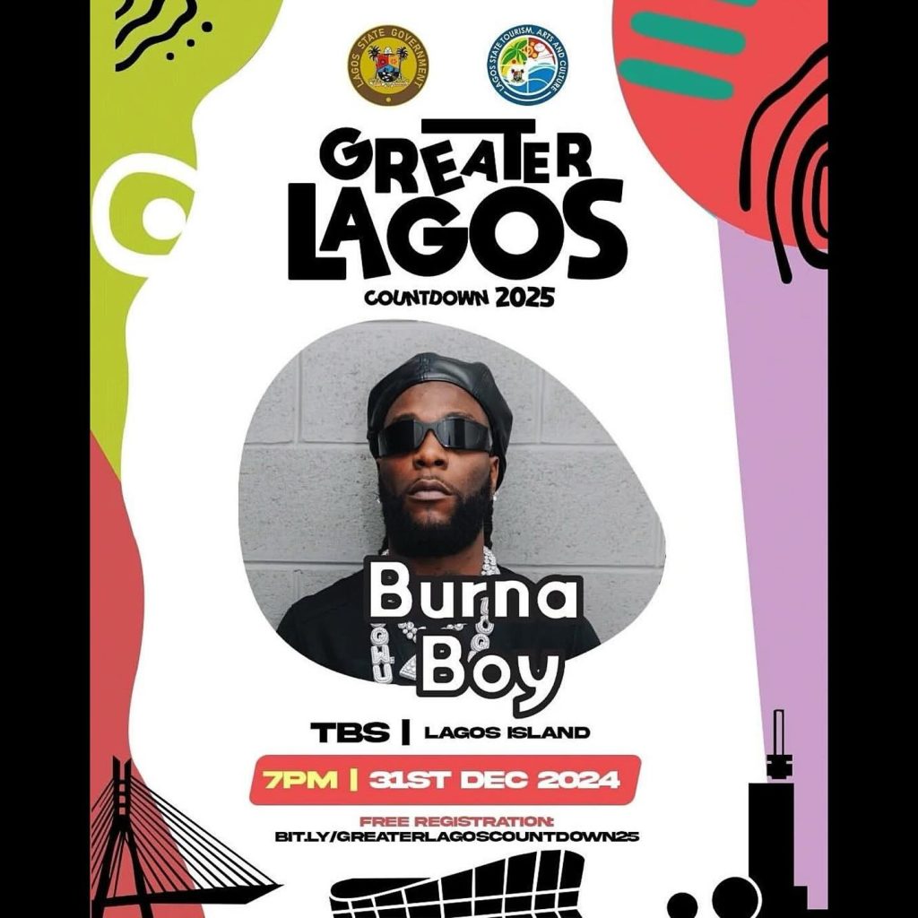 31 Dec. 2024, Greater Lagos Countdown 2025 - turnuplagos...for ...