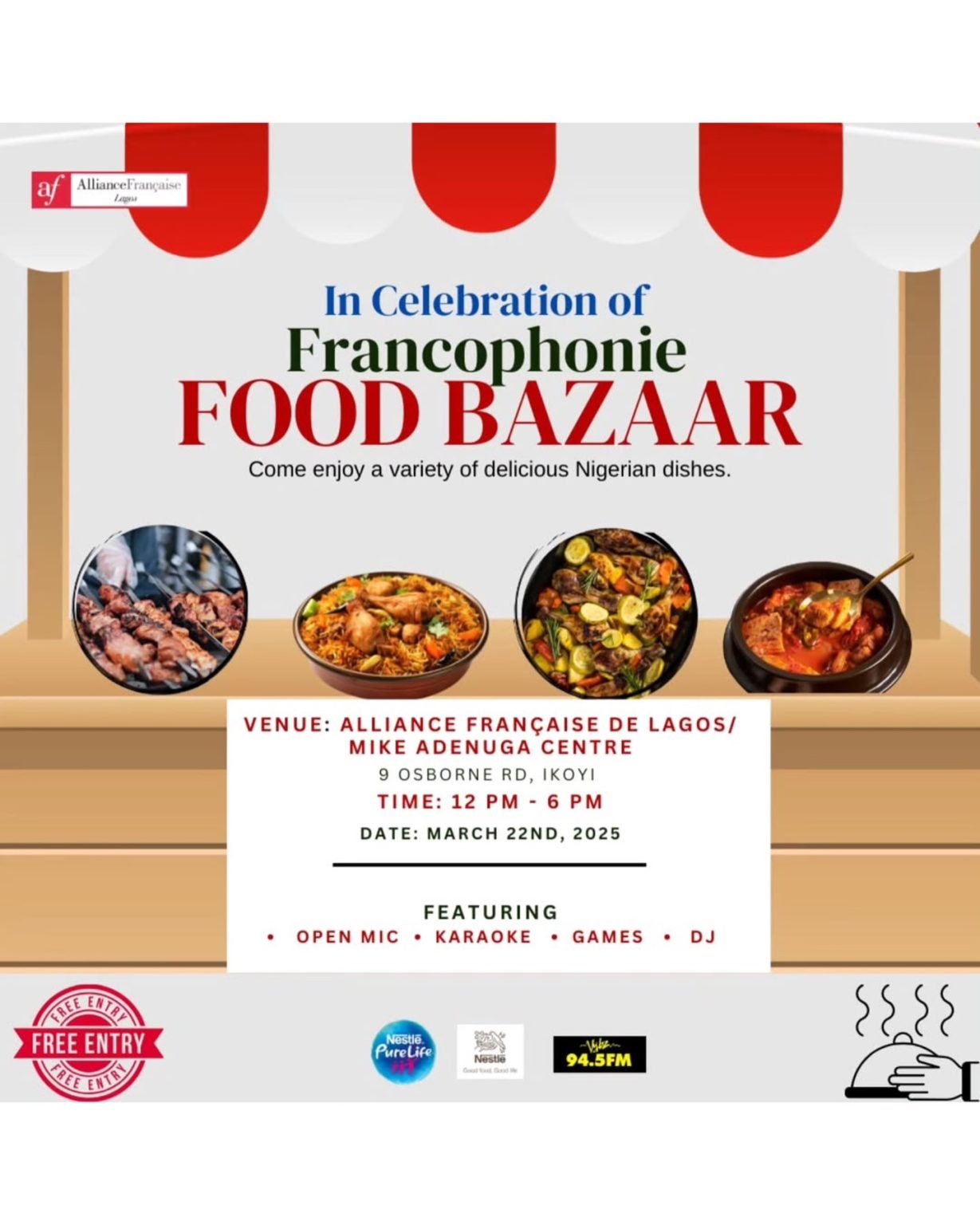 22 Mar. 2025, Food Bazaar - turnuplagos...for information on Lagos ...